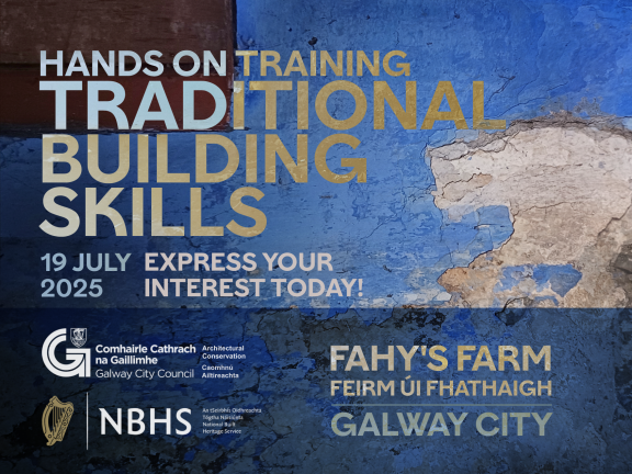 Traditional Building Skills Day Fahy S Farm Galway City Council